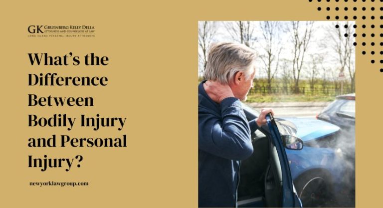 Bodily vs Personal Injury | Long Island Car Accident Lawyers